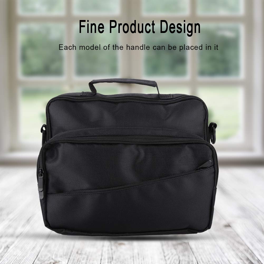 Game Traveling Bag, Oxford Cloth Console Storage Bag, Portable Console Accessories Pouch Carrying Travel Game Bag Host Bag with Hand Strap, for Console, Charging Cable, HDMI Cable