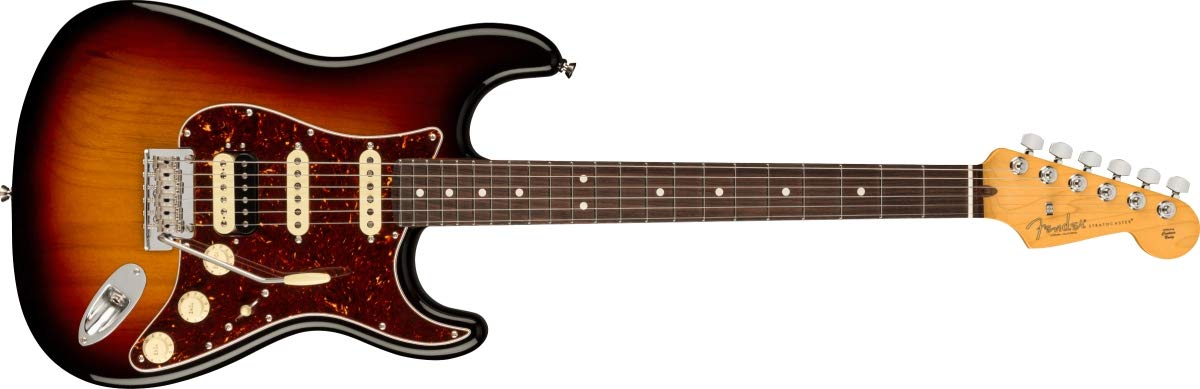 Fender American Professional II Stratocaster HSS - 3 Color Sunburst with Rosewood Fingerboard