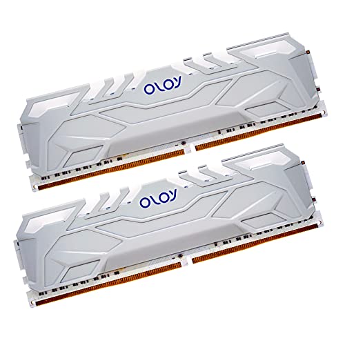 OLOy DDR4 RAM 16GB (2x8GB) White Owl Aura Sync RGB 2666 MHz CL19 1.2V 288-Pin Desktop UDIMM (MD4U0826190BHVDA)