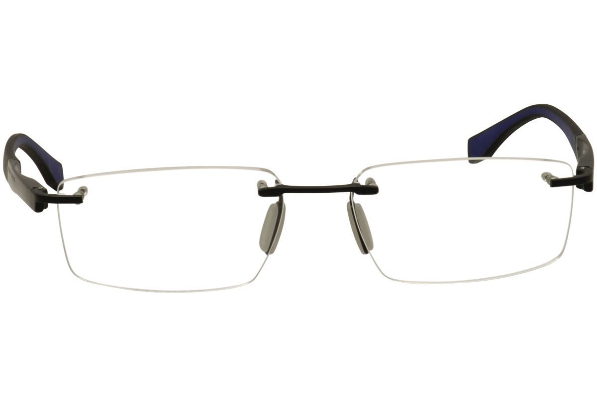 Eyeglasses Boss Black Boss 710 0AAB Bksm Dark Ruthenium