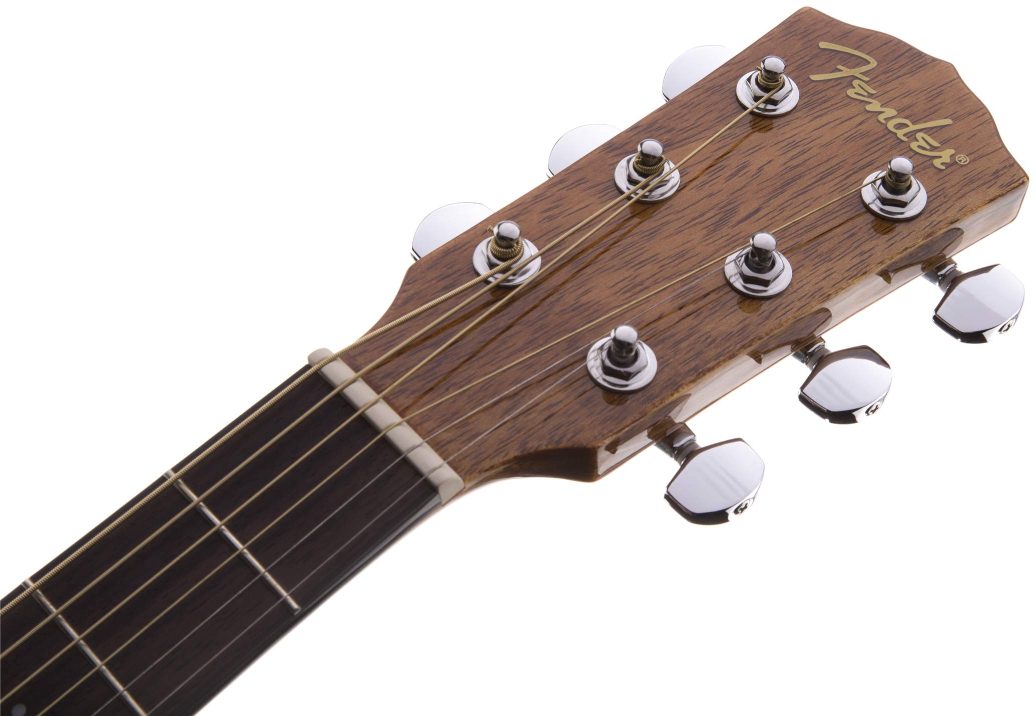 Fender CD-60 Dreadnought Acoustic Guitar - Natural Bundle with Hard Case, Strap, Tuner, Strings, Picks, Fender Play, Instructional Book, and Austin Bazaar Instructional DVD