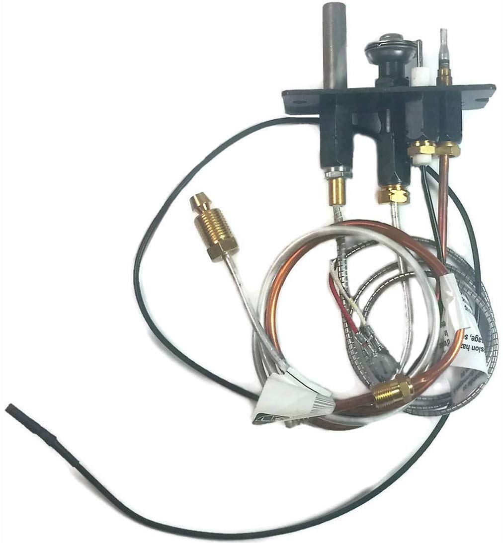 Natural Gas - SRV10002264 (Replaces 10002264) - Replacement 3 Way Pilot Assembly for HHT/Majestic/Monessen Natural Gas Fireplaces
