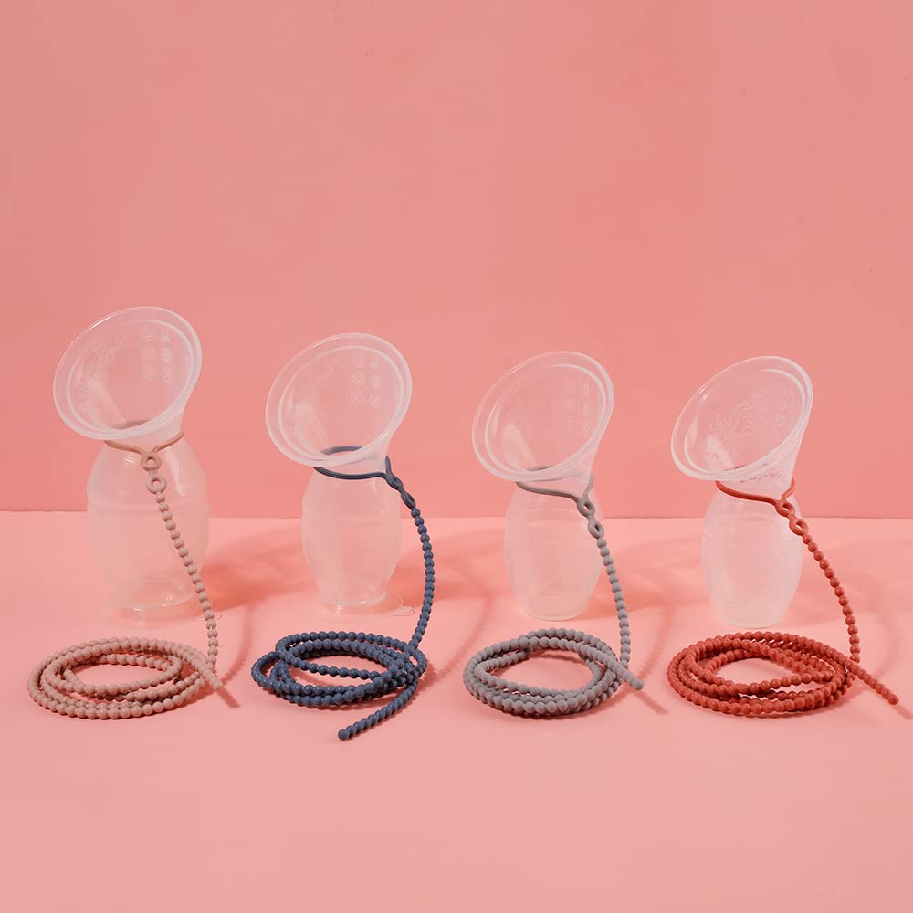 haakaa Silicone Strap Suitable for Gen.1/2/3 Haakaa Manual Breast Pump Prevent Breast Pump from Falling Off During Use (Bluestone Color) -1pc