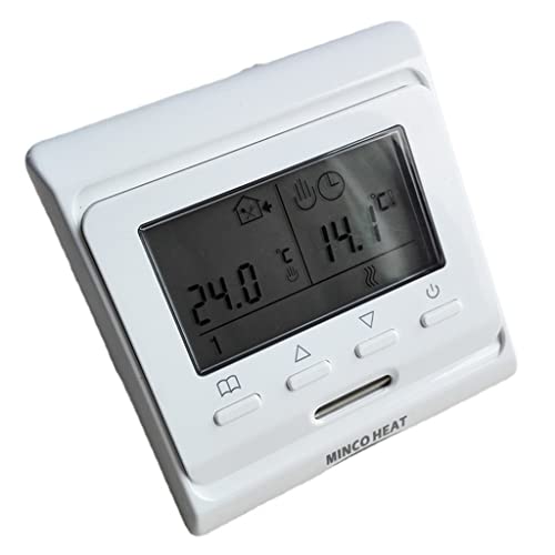 LNYHLXS Programming Thermostat Electric Heating Digital Display Intelligent Temperature Controller