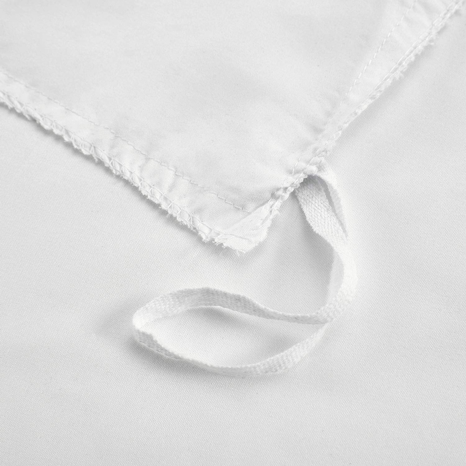 VEEYOO Twin Duvet Cover - Washed Microfiber Comforter Cover with Zipper Closure, Ultra Soft Hypoallergenic 3 Piece White Duvet Cover Sets (1 Duvet Cover, 1 Pillow Sham)