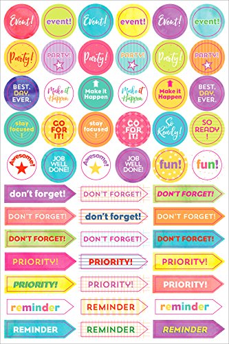 Student Planner Stickers (Set of 575 Stickers)