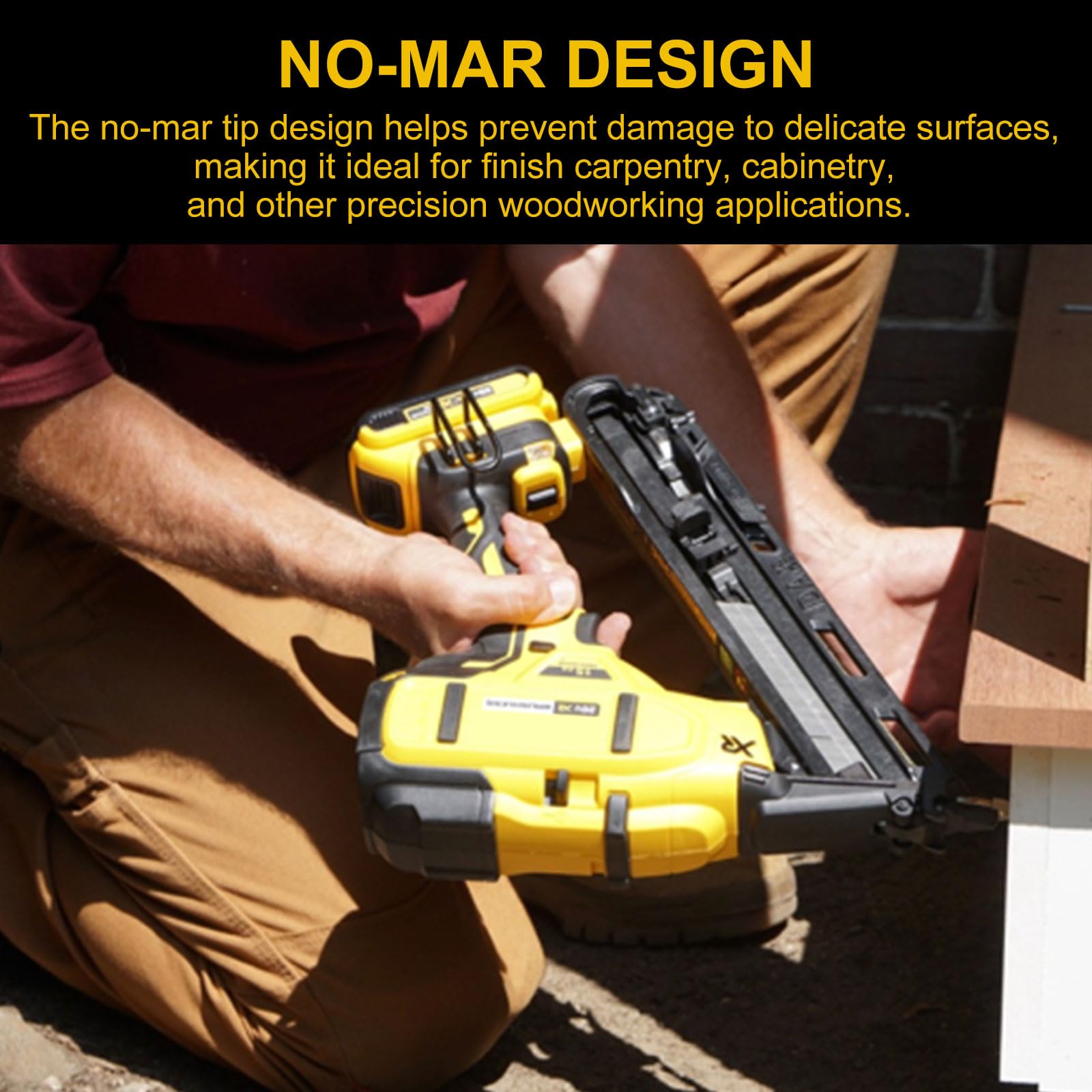 N490008 nailer no mar tip replacement for DEWALT BCN650D1 BCN662D1 DCN650B DCN650D1 DCN662B DCN662D1 (4 Pack)