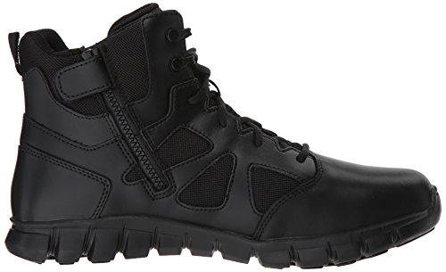 Reebok mens Sublite Cushion 6 Inch Military Tactical Boot, Black, 7.5 Wide US