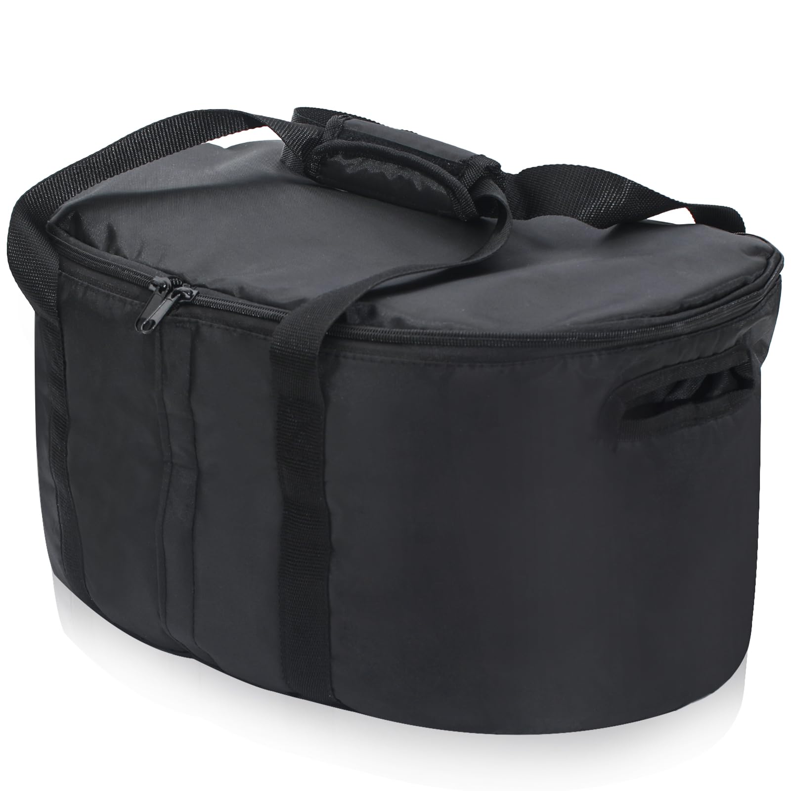 Portable Slow Cooker Travel Bag, Insulated Carrier Case for Most 4, 5, 6, 7, 8 Quart Crock, Internal Mesh Net Holds Pot in Place, Slow Cooker Carrier
