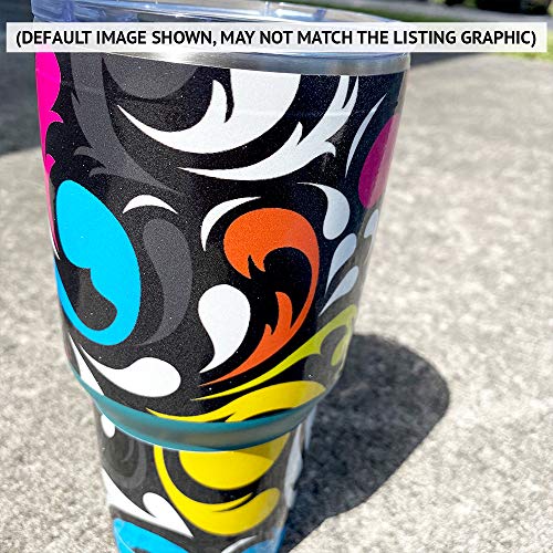 MightySkins Glossy Glitter Skin Compatible with Stanley The Quencher H2.0 FlowState 40 Oz Tumbler - Corks | Protective, Durable High-Gloss Glitter Finish | Easy to Apply, Remove, and Change Styles