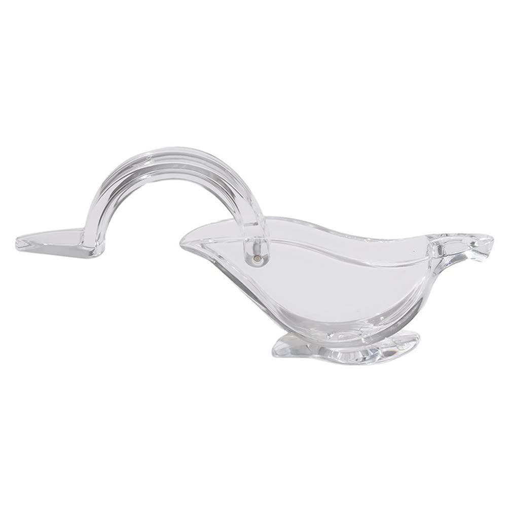 lemon squeezer,Acrylic manual bird lemon squeezer,portable lime squeezer,2pcs