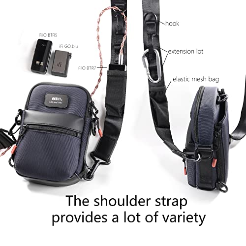 Linsoul DDHIFI C2023 HiFi Carrying Case for Audiophiles, All-in-one Multifunctional Backpack for DAP, DAC, Bluetooth Amp and IEMs