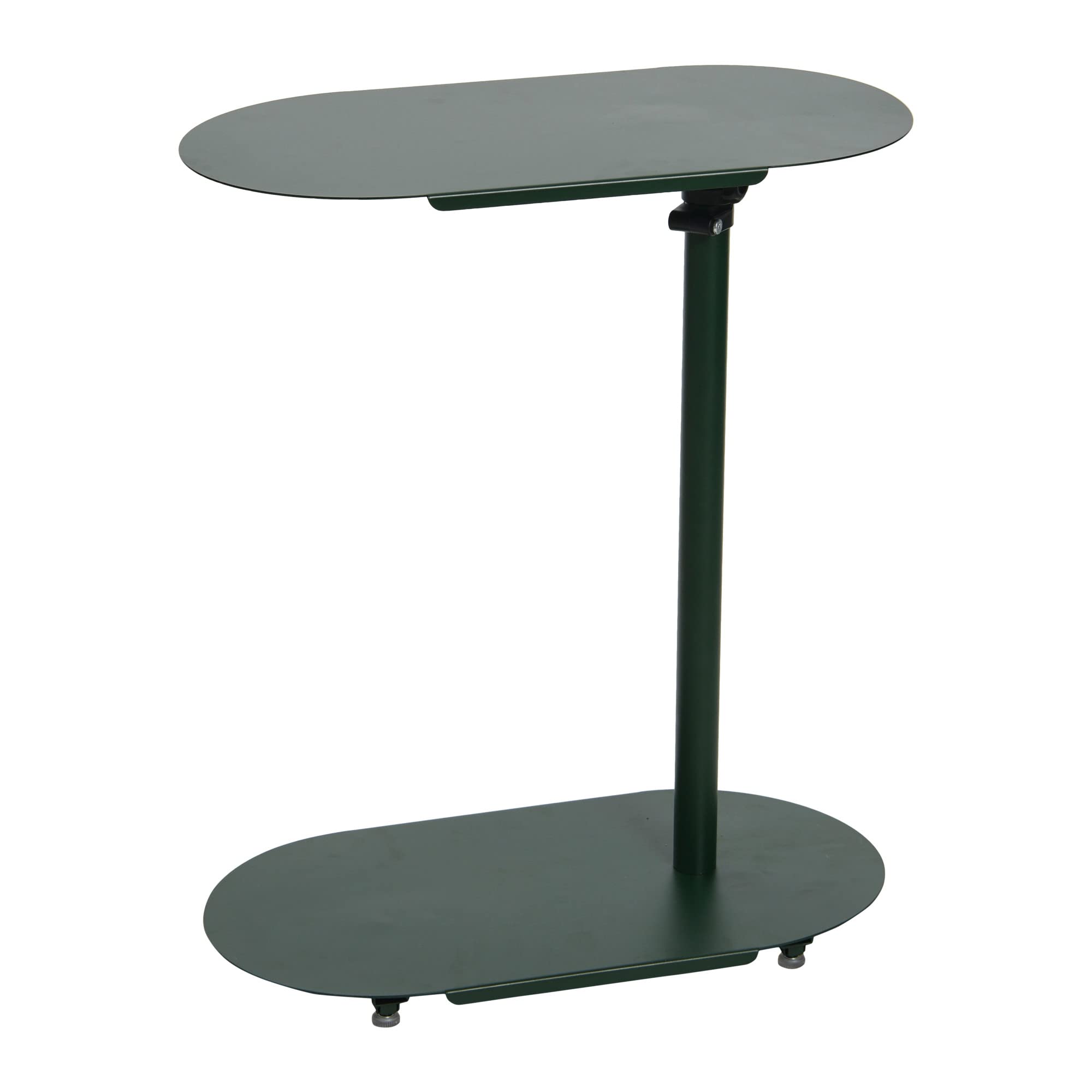 Main + Mesa Modern Adjustable C-Table, Dark Green