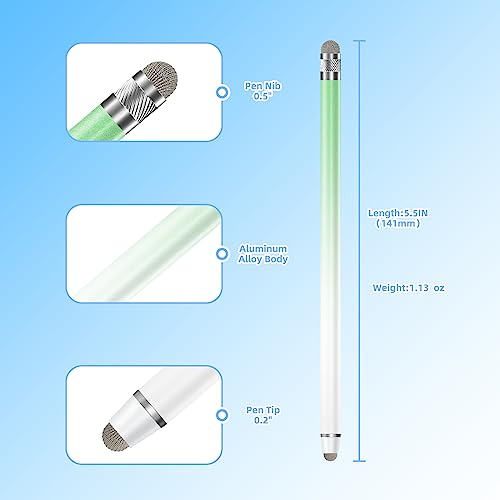 Stylus Pens for Touch Screens(3 Pcs), High Precision Fiber Tips Stylus Pen for iPad Compatible with iPad/iPhone/Android/Tablet and All Universal Touch Screen Devices
