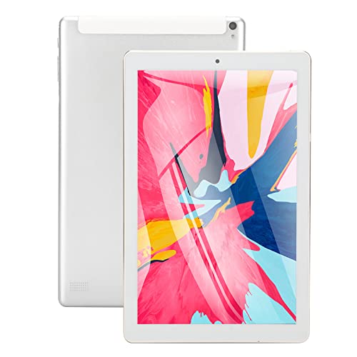 LEYT 10.1 Inch Tablet, 13MP Octa Cores Front 5MP Rear HD Tablet 100-240V for Adults for Home (US Plug)