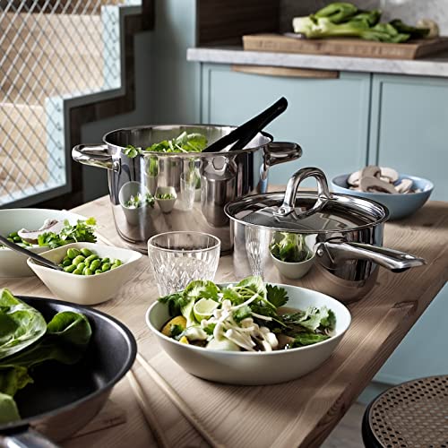 IKEA Thick Base/Aluminium/Stainless Steel Pot with lid,5L_Sold by Bunnings Home