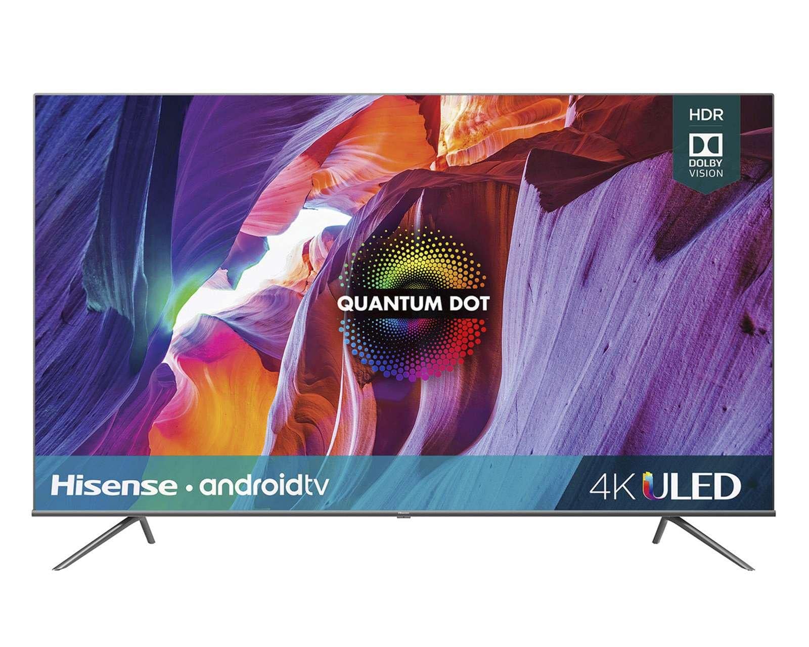 Hisense 50H8G 50 Class- H8G Quantum 4K ULED Android Smart TV (Renewed)
