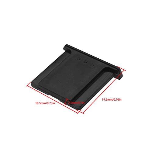Micro Traders 4PCS Hot Shoe Cover Compatible with Fujifilm GFX 50S X-PRO1 X-PRO2 X-H1 X-T1 X-T2 X-T10 X-T20 X-E1 X-E2 X-E2s X-E3 X-T100 X-A1 X-A2 X-A10 X-A5 X10 X30