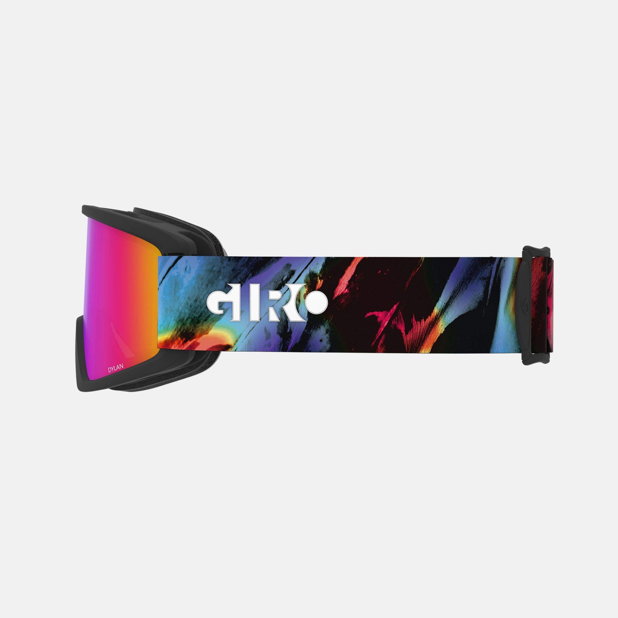 Giro Dylan Ski Goggles - Snowboard Goggles for Women & Youth - Tropic Strap with Grey Cobalt/Yellow Lenses