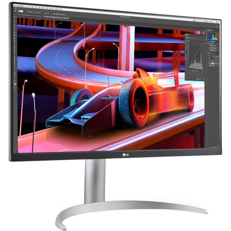 LG 27BP85UN-W 27IN LCD 3840X2160 IPS Monitor (Renewed)