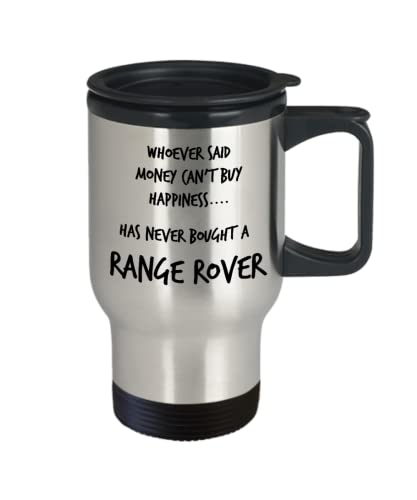 Rangerover Travel Mug, Funny Range Mug, Rover Owner Gift, R Rover Is Happiness, R Rover Gift