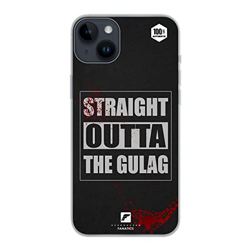 Phone Case Straight Outta The Gulag Warzone Design Silicone Transparent - Compatible iPhone and Samsung (iPhone XR)