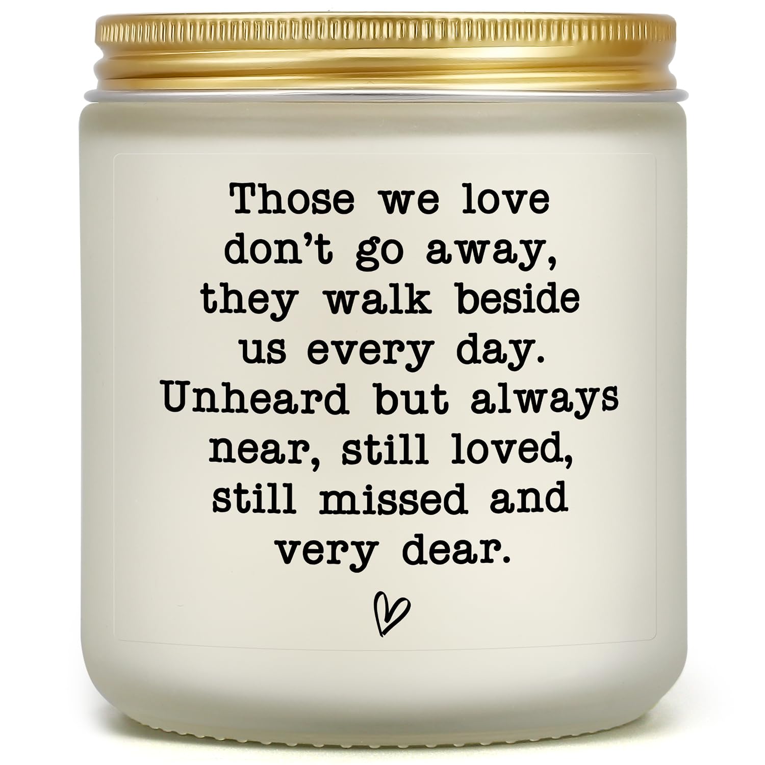 Memorial Candle Gift, Condolence Gift, Remembrance Gifts for Loss of Loved One, Mother, Father, Brother, Sister, Pet, Sympathy Gifts for Loss, Memorial Bereavement Gifts