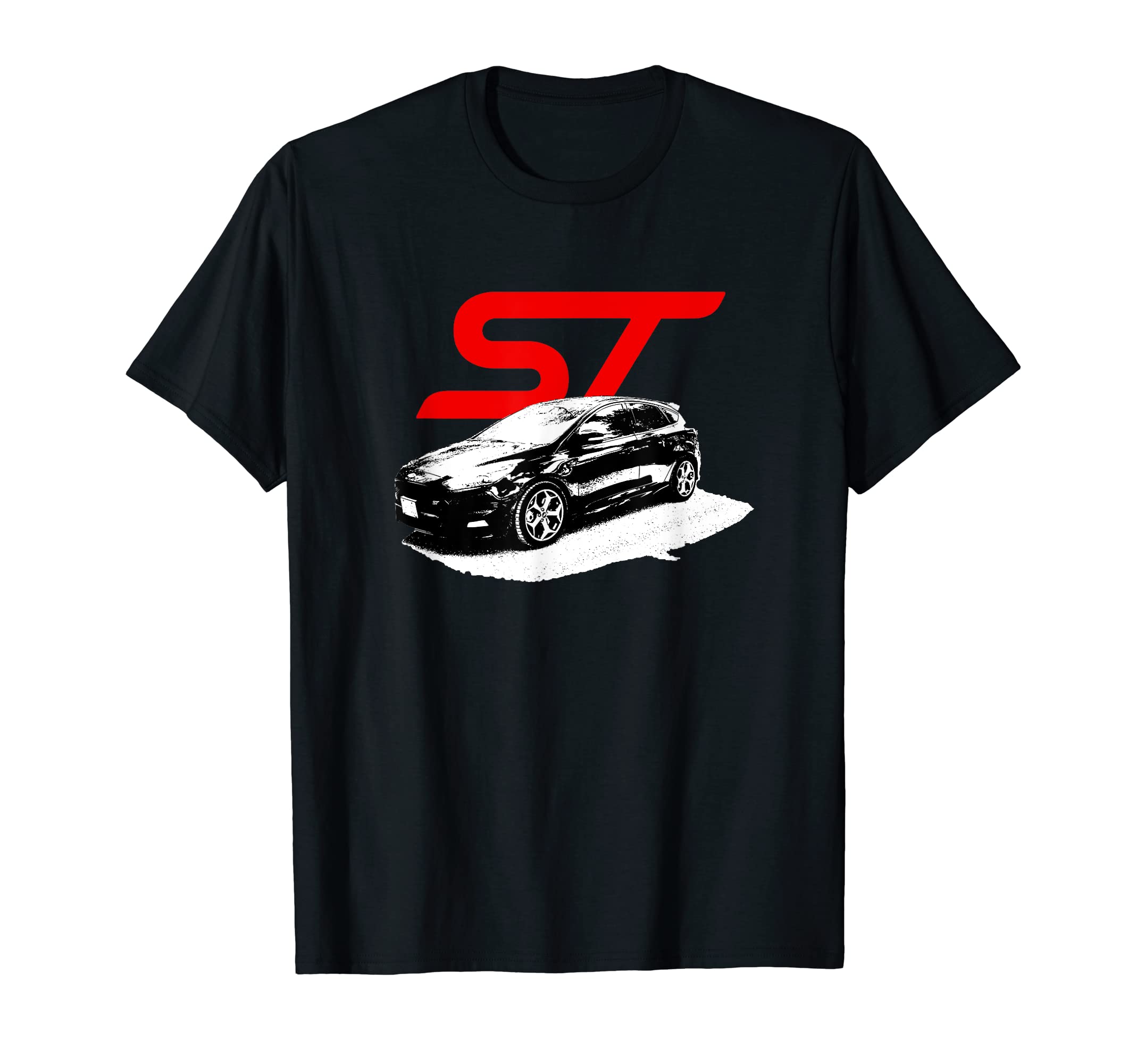 Focus ST - Distressed Look Red Variant T-Shirt