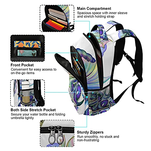 panksolu Dragon Backpack 16 Inch Laptop Water-resistant Bookbags Reflective Design Travel School Bag Casual Durable Daypack for Student with Adjustable Buckles…