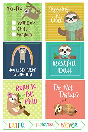 Essentials Sloth Planner Stickers (over 160 stickers!) (Essentials Planner Stickers)