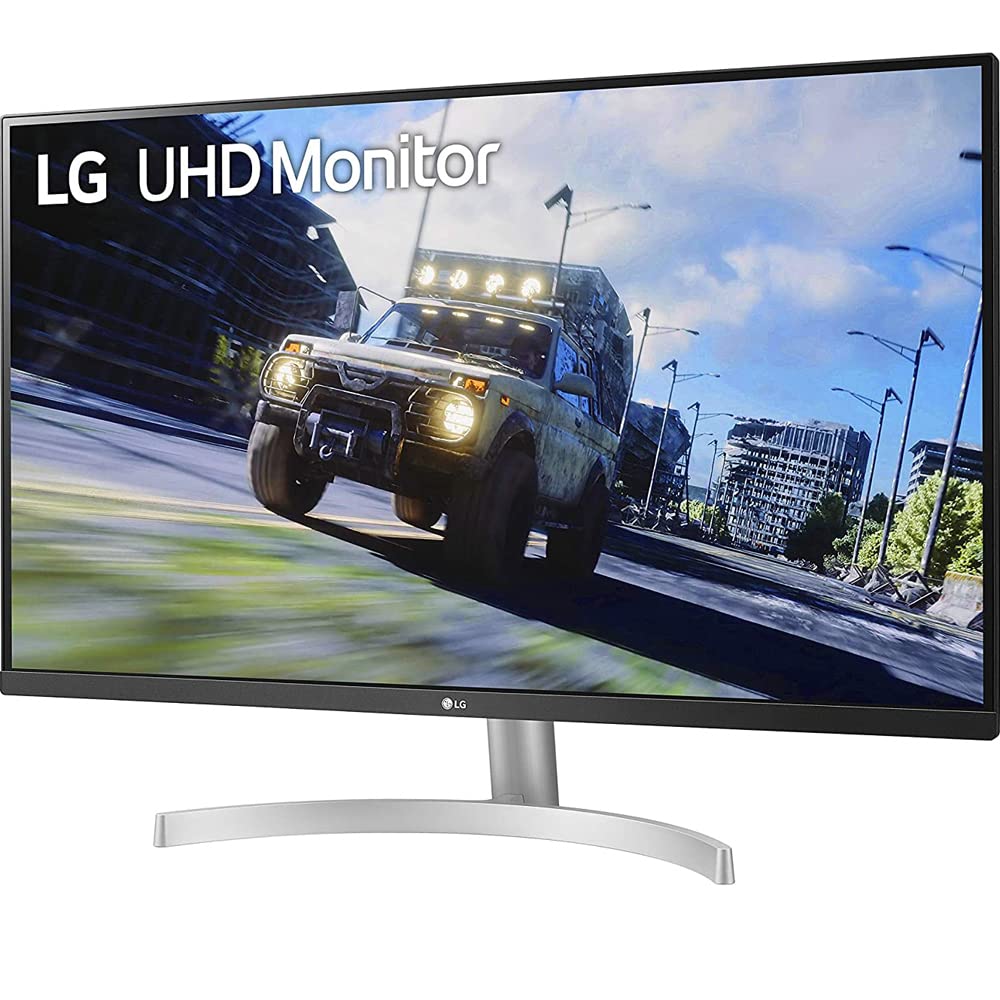 LG 32UN500-W 32" UHD 3840x2160 Ultrafine Monitor with HDR10, AMD FreeSync Bundle with Deco Gear Wired Gaming Mouse and Deco Gear Large Extended Pro Gaming Mouse Pad