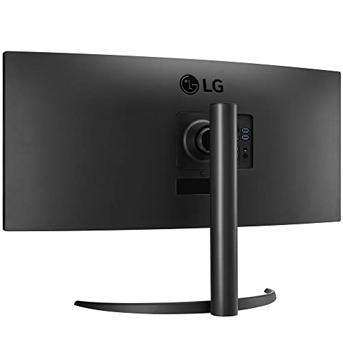 LG 34WP75C-B 34" Curved UltraWide QHD Monitor with AMD FreeSync Bundle with Deco Gear Mechanical Gaming Keyboard, Deco Gear Wired Gaming Mouse and Deco Gear Gaming Mouse Pad
