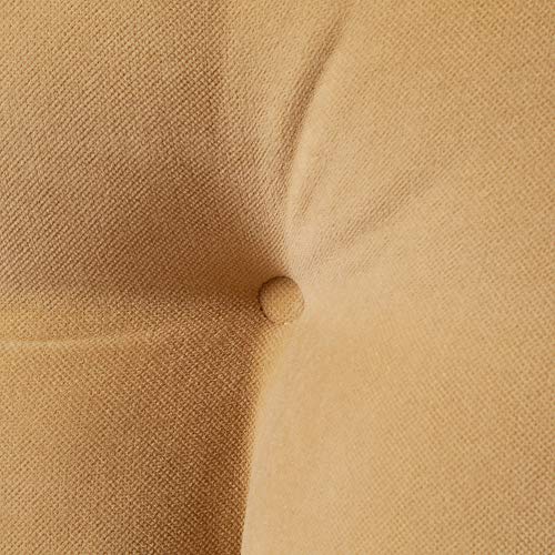 Greendale Home Fashions Jumbo Rocking Chair Cushion Set Hyatt Fabric, Cream