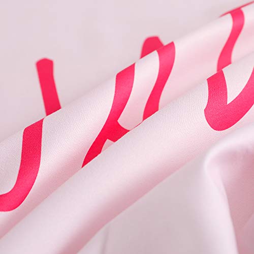 Roscloud Girls Unicorn Bed Sheets Sets Full Size - 3PC Memaind Rainbow Kids Fitted Sheet(Fitted Sheet x 1 Pillowcases x 2)