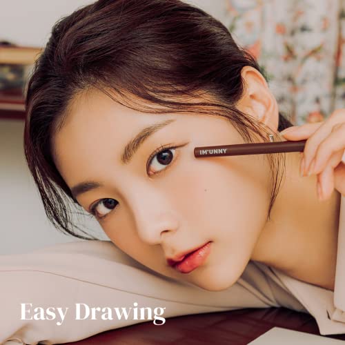 IM UNNY Skinny Fit Slim Eyeliner Pencil S04. Red Brown, All Day Waterproof, Smooth Easy Drawing Long Lasting Gel Soft Touch Vivid Color,1 Count Korean Makeup
