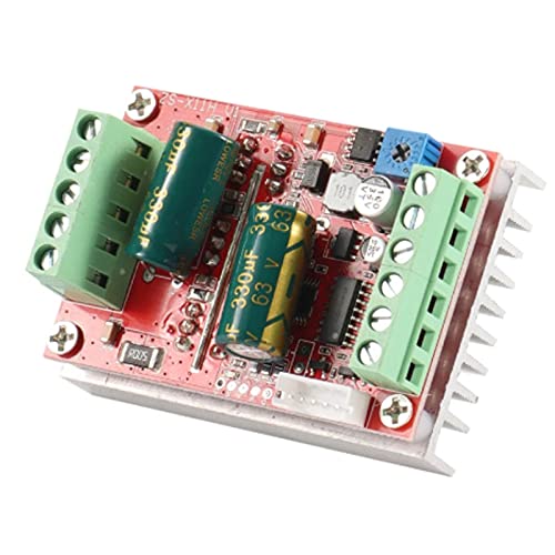 Lanyazet DC 6-60V 400W BLDC Three Phase DC Brushless Motor Controller PWM Hall Motor Control Driver Board 12V 48V
