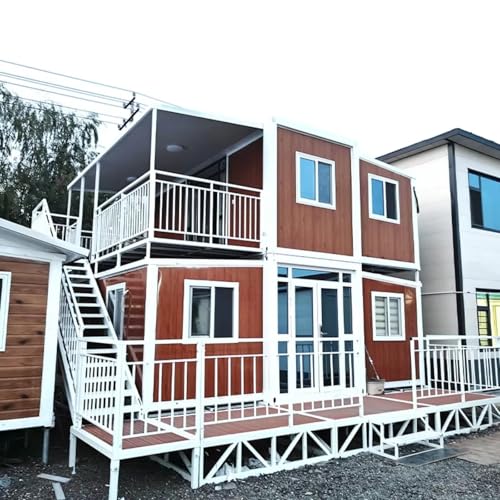Prefabricated Modular Foldable Living Room House Folding Container Home Portable Container Home for Home, Office, or Workshop