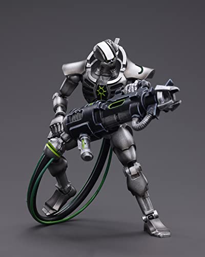 Pipigirl JoyToy Warhammer 40K Space Marine Genuine License 1/18 Soldier, Necrons Sautekh Dynasty, 4inch Models Space Marines Action Figures Kits, (Immortal with Tesla Carbine)