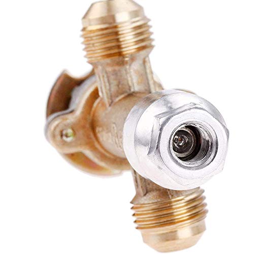 P1TOOLS Low Pressure LPG Propane Gas Fireplace Fire Pit Flame Failure Safety Control Valve Kit (Low Pressure Propane Valve with 3/8" Flare Inlet & Outlet), Suitable for Gas Grill, Heater, Fire Pit