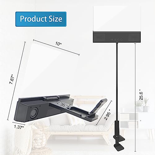 ELECTRIC GIANT 12" 3D Cell Phone Screen Magnifier with Bluetooth Speakers HD Mobile Phone Stand with Screen Amplifier All Smartphones