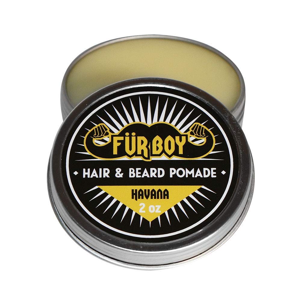 Für Boy Beard Wax - Long Lasting Scent with All Natural Ingredients - Beard Conditioner Handcrafted in USA (2oz, Havana)