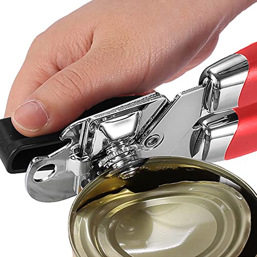 Manual Can Opener for Kitchen, Safety Can Opener Smooth Edge, Gift for Mother, Father, Housewife