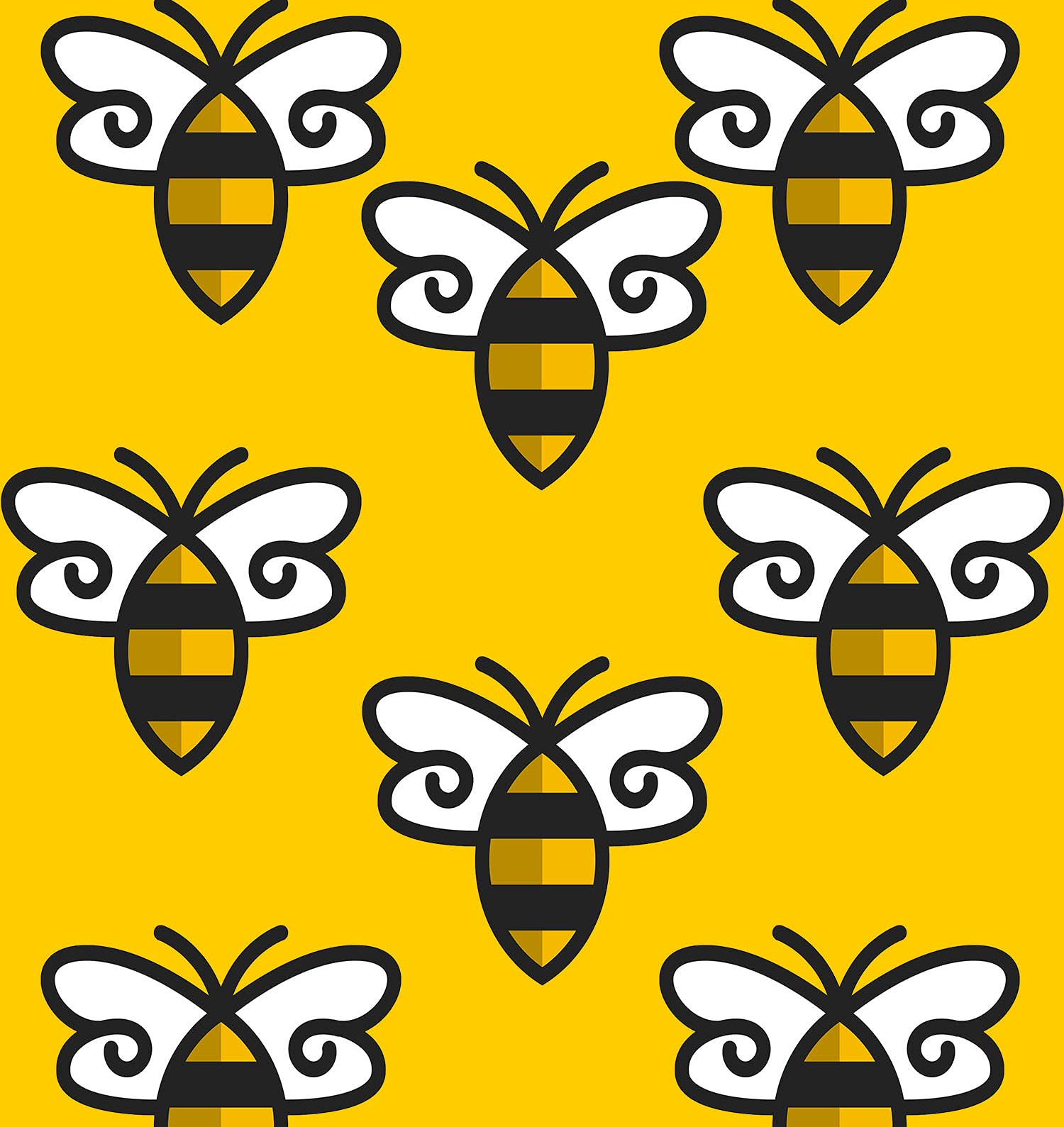 Hocsocx Bee Happy Under Sock Rash Guards for Soccer Ice & Field Hockey Moisture Wicking Liners for Hiking Skiing | (Small) Youth