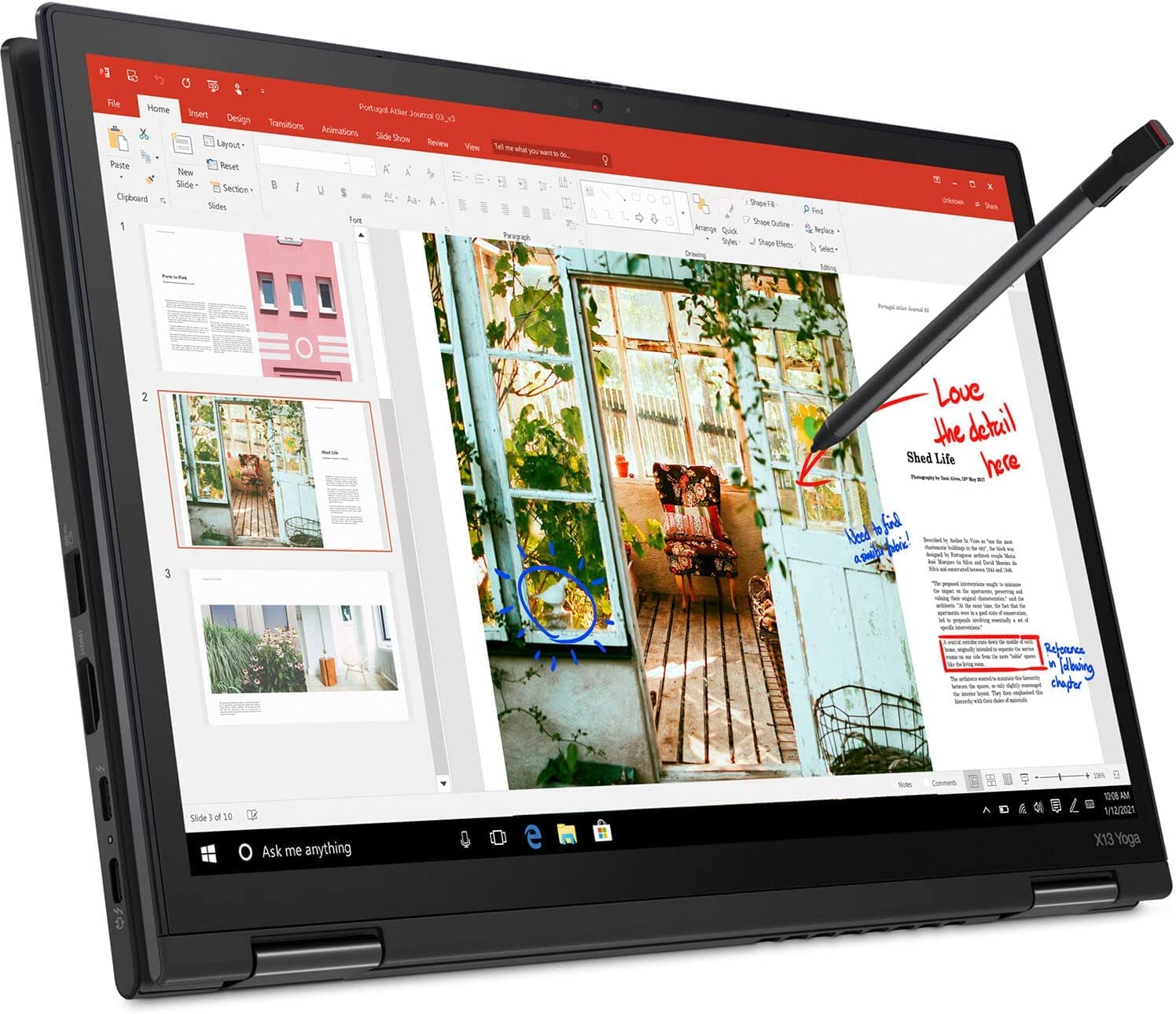 Lenovo Latest ThinkPad X13 Yoga Gern 2, 13.3" 2K (2560x1600) IPS, Touchscreen, i7-1165G7, 16GB DDR4, 1TB SSD, Intel Iris Xe Graphics, Integrated Pen, Weigh 2.65 lbs, Win 10 Pro - Black