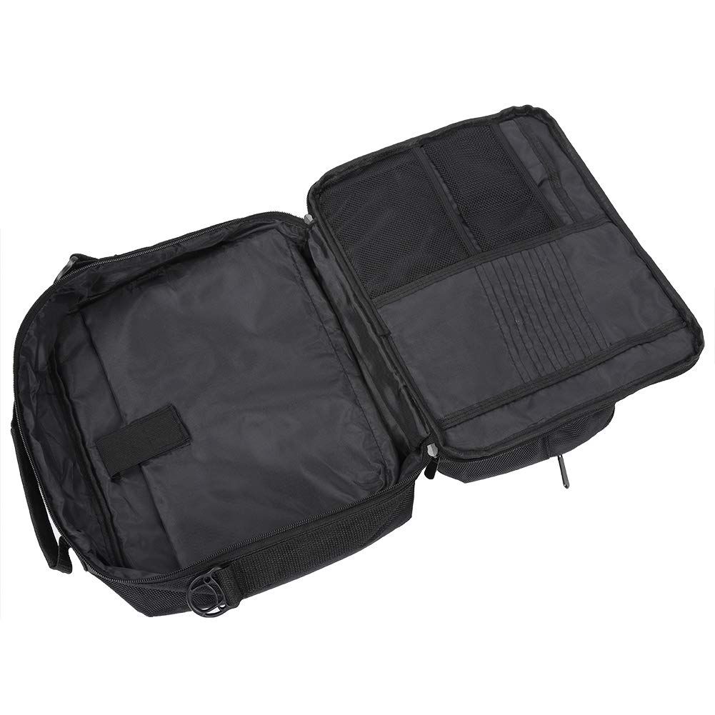 Game Traveling Bag, Oxford Cloth Console Storage Bag, Portable Console Accessories Pouch Carrying Travel Game Bag Host Bag with Hand Strap, for Console, Charging Cable, HDMI Cable