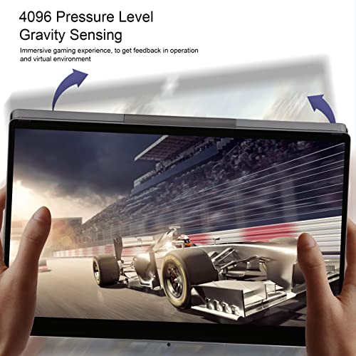 GLOGLOW Office Laptop, 4096 Printing Tablet Laptop, 15.6 Inch Touch Screen, RGB Backlight, Gravity Sensor for Travel (US Plug 256GB)