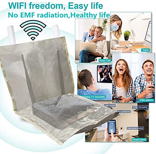 WiFi Router Cover Case, Electromagnetic Exposure Protective Cover US Guard 14IN x 16IN
