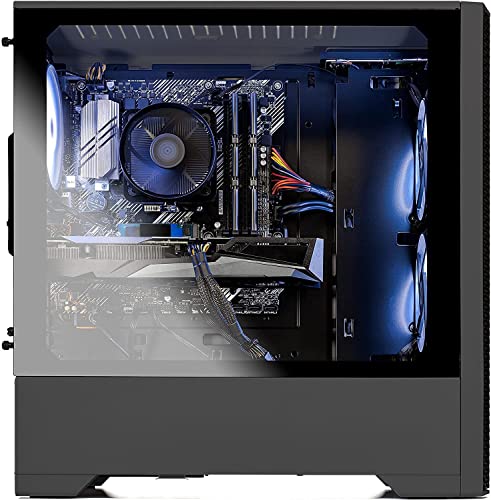 Skytech Blaze 3.0 Gaming PC Desktop β AMD Ryzen 5 5600X 3.7 GHz, GTX 3070, 1TB NVME SSD, 16G DDR4 3200, 750W Gold PSU, AC Wi-Fi, Windows 11 Home 64-bit
