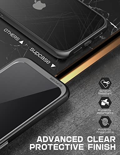 SUPCASE Unicorn Beetle Style Series Case for iPhone 14 Plus 6.7 Inch (2022), Premium Hybrid Protective Slim Clear Case (Black)