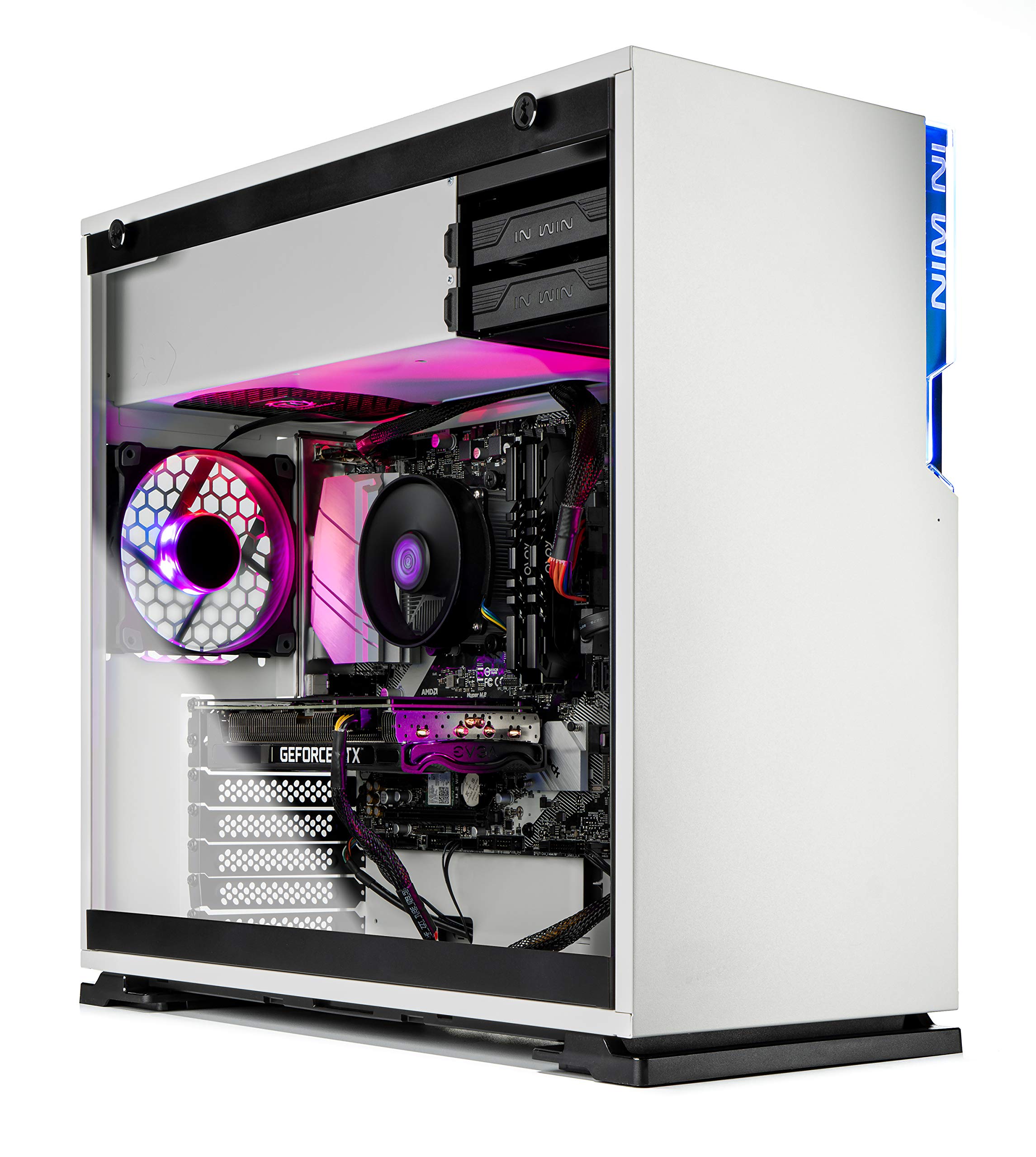 Skytech Shiva Gaming PC Desktop β AMD Ryzen 5 5600X 3.7 GHz, RTX 3060 Ti, 1TB NVME SSD, 16G DDR4 3200, 650W Gold PSU, AC Wi-Fi, Windows 10 Home 64-bit